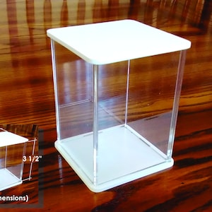 Rotating Mini Display Case, Board Game Miniatures, Funkoverse, Funkopop ...