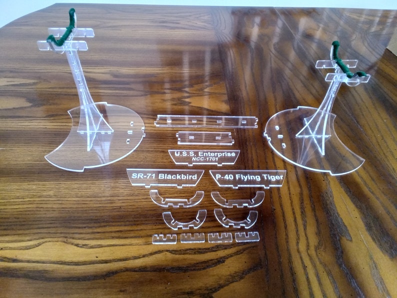 Model Airplane Display Stand Kit - Digital Download - Etsy
