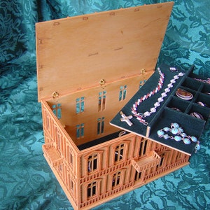 Castle House Jewelry Box, Wood Kit - Etsy