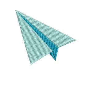 Mini Paper Plane Machine Embroidery Design – Paper Airplane Fill Stitch ...