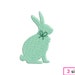 Mini Sitting Bunny Machine Embroidery Design Cute Bunny With - Etsy