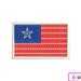 Mini American Flag Machine Embroidery Design Tiny United States Flag ...