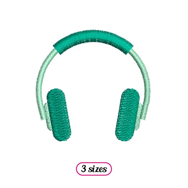 Headphone Embroidery - Etsy