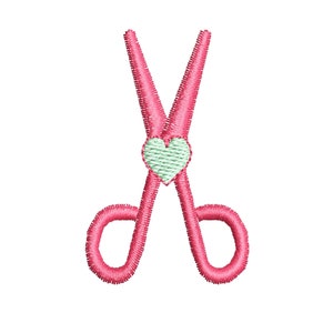 Mini Scissors Machine Embroidery Design Hairdresser Scissors | Etsy