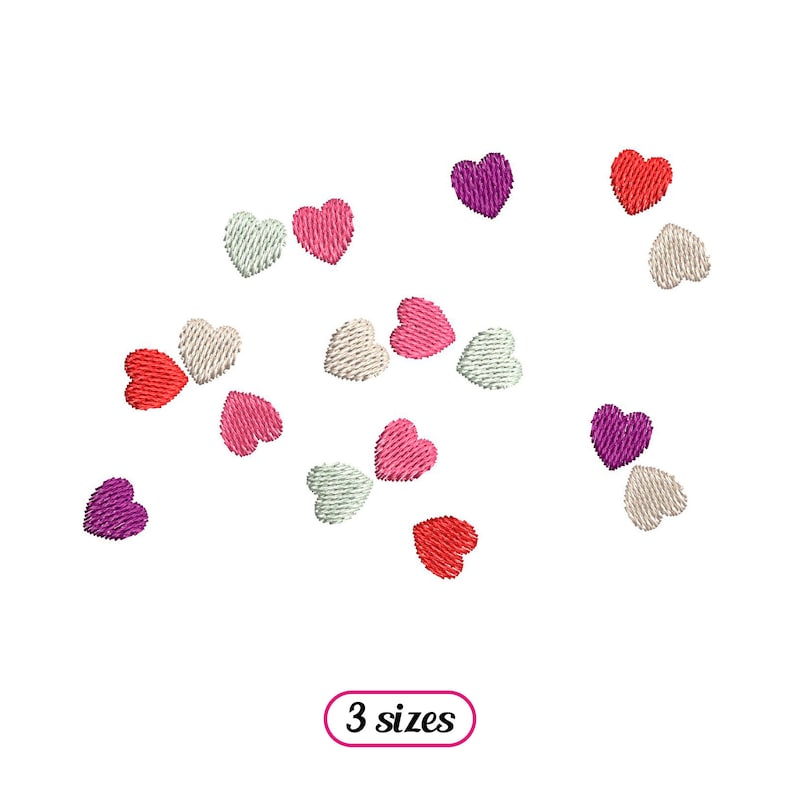 Embroidery Hearts - Etsy