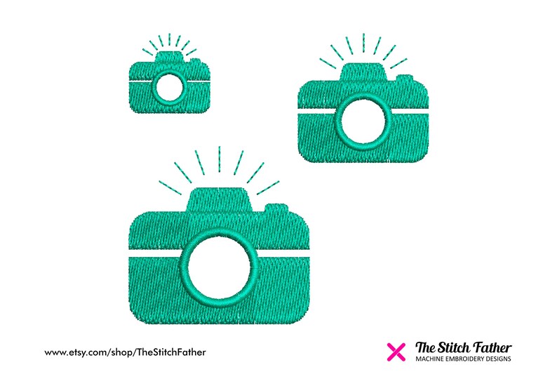Mini Camera Machine Embroidery Design Photo Camera | Etsy
