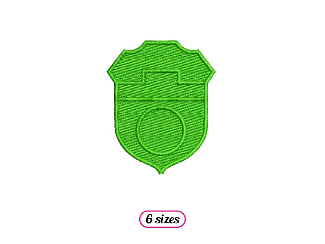 Mini Park Ranger Badge Machine Embroidery Design - 6 Sizes - INSTANT ...