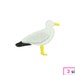 Mini Seagull Machine Embroidery Design Tiny Seagull Fill - Etsy