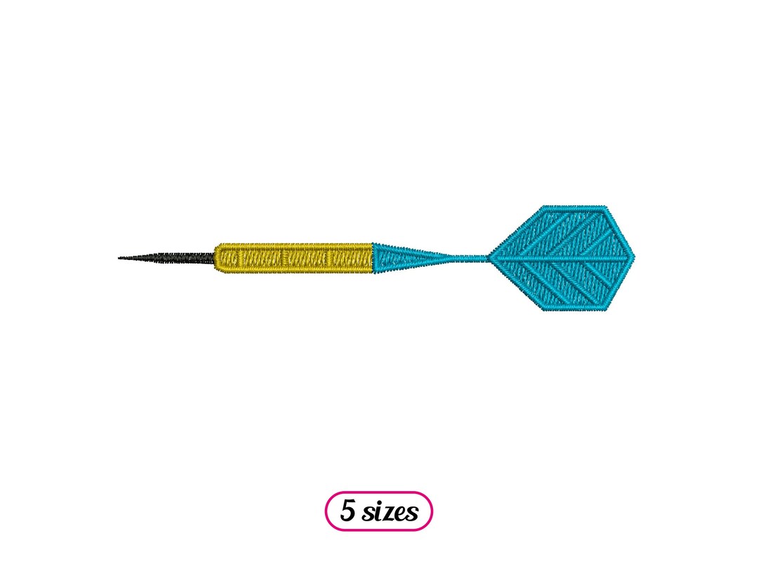 Dart Machine Embroidery Design - 5 Sizes - INSTANT DOWNLOAD - Etsy