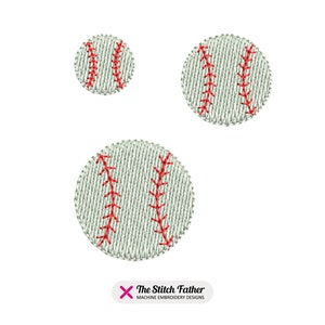 Mini Baseball Ball Machine Embroidery Design – Baseball Sport Equipment ...