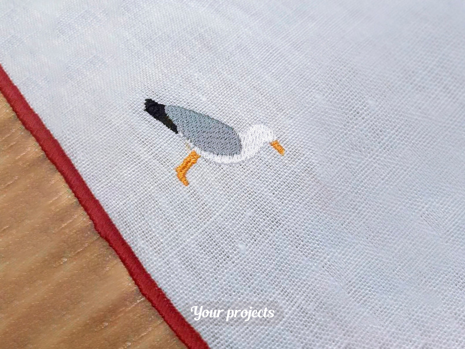 Mini Seagull Machine Embroidery Design – Tiny Seagull Fill Stitch - Sea ...