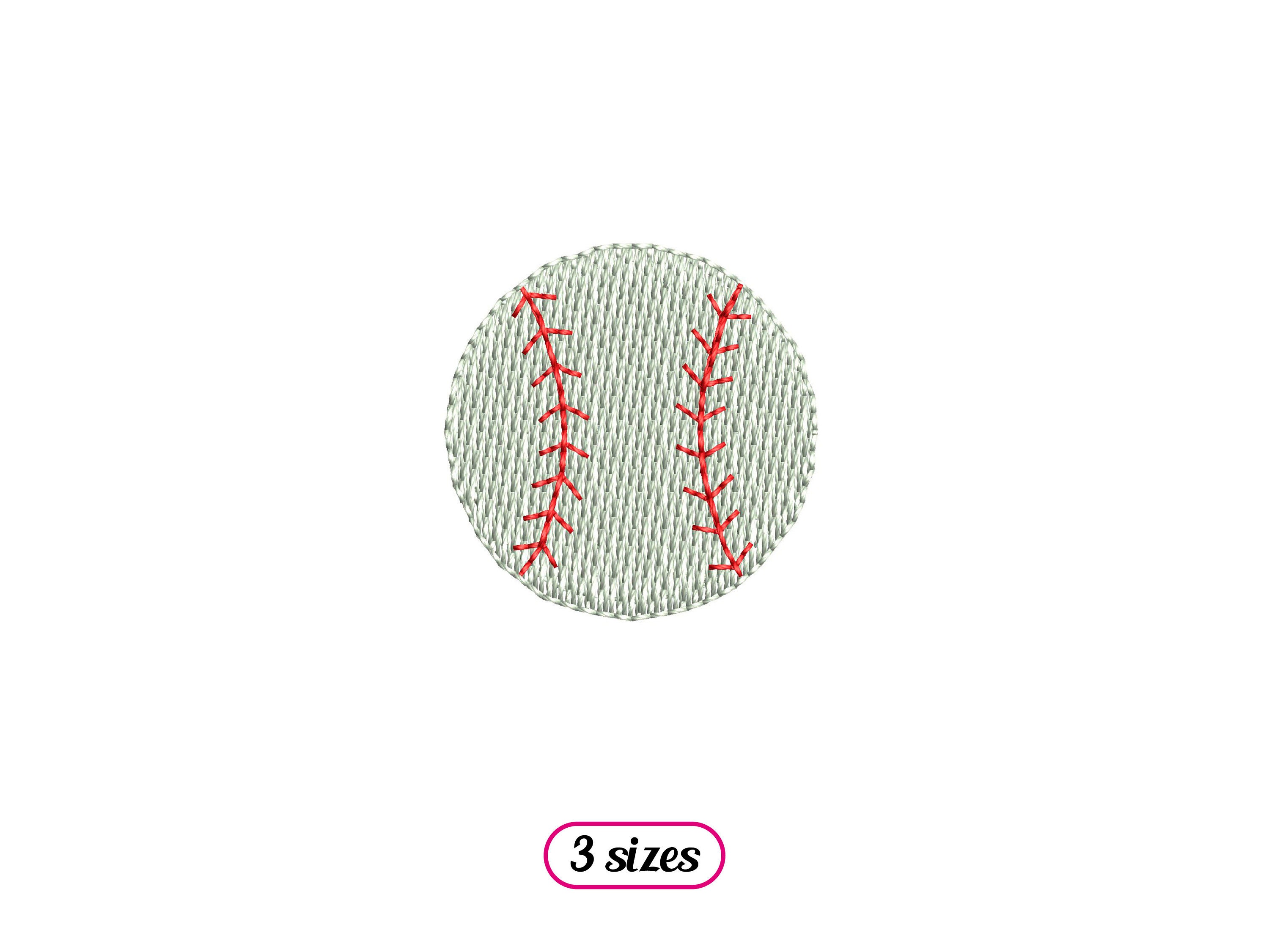Mini Baseball Ball Machine Embroidery Design – Baseball Sport Equipment ...