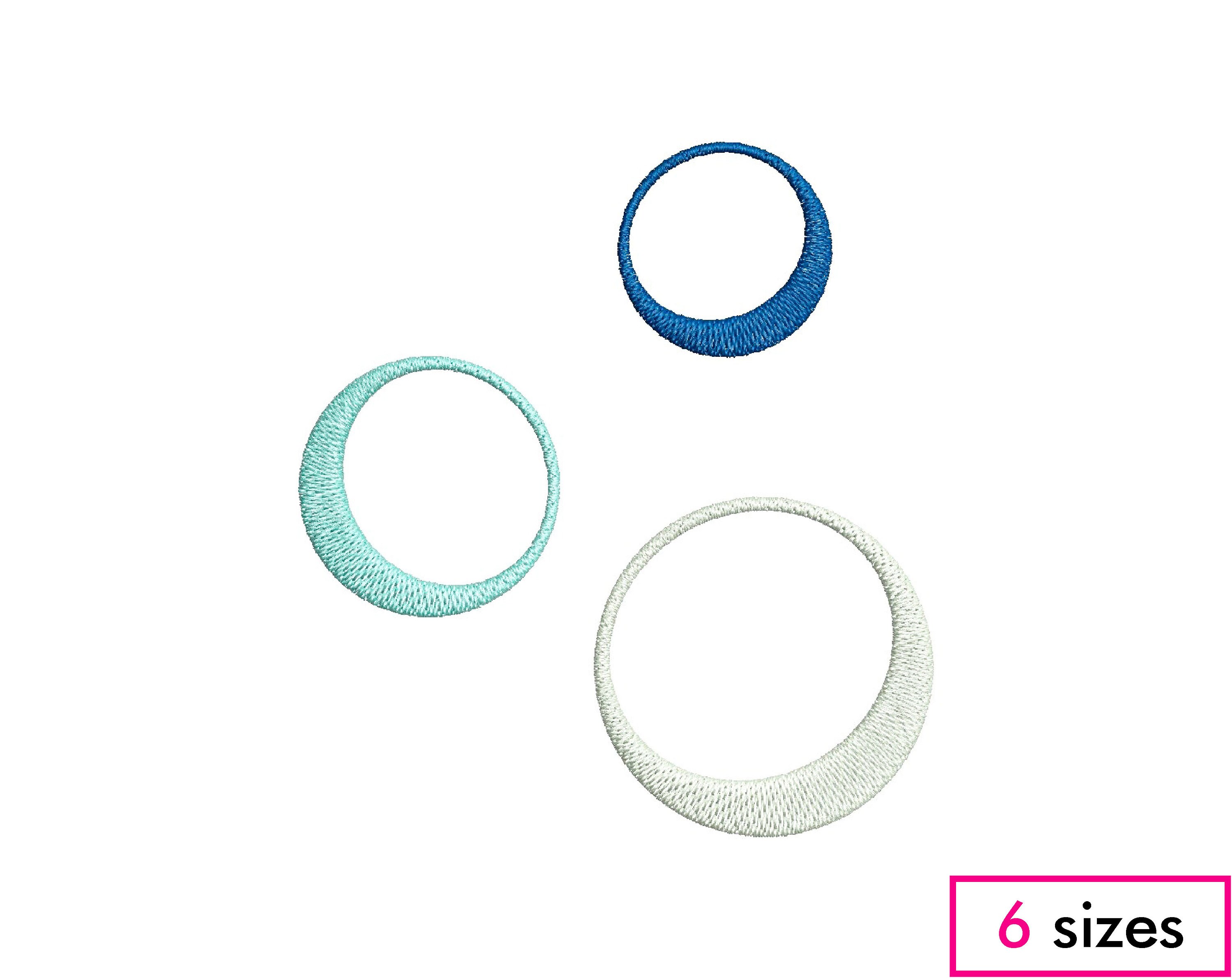 Mini Bubbles Machine Embroidery Design 6 Sizes INSTANT - Etsy