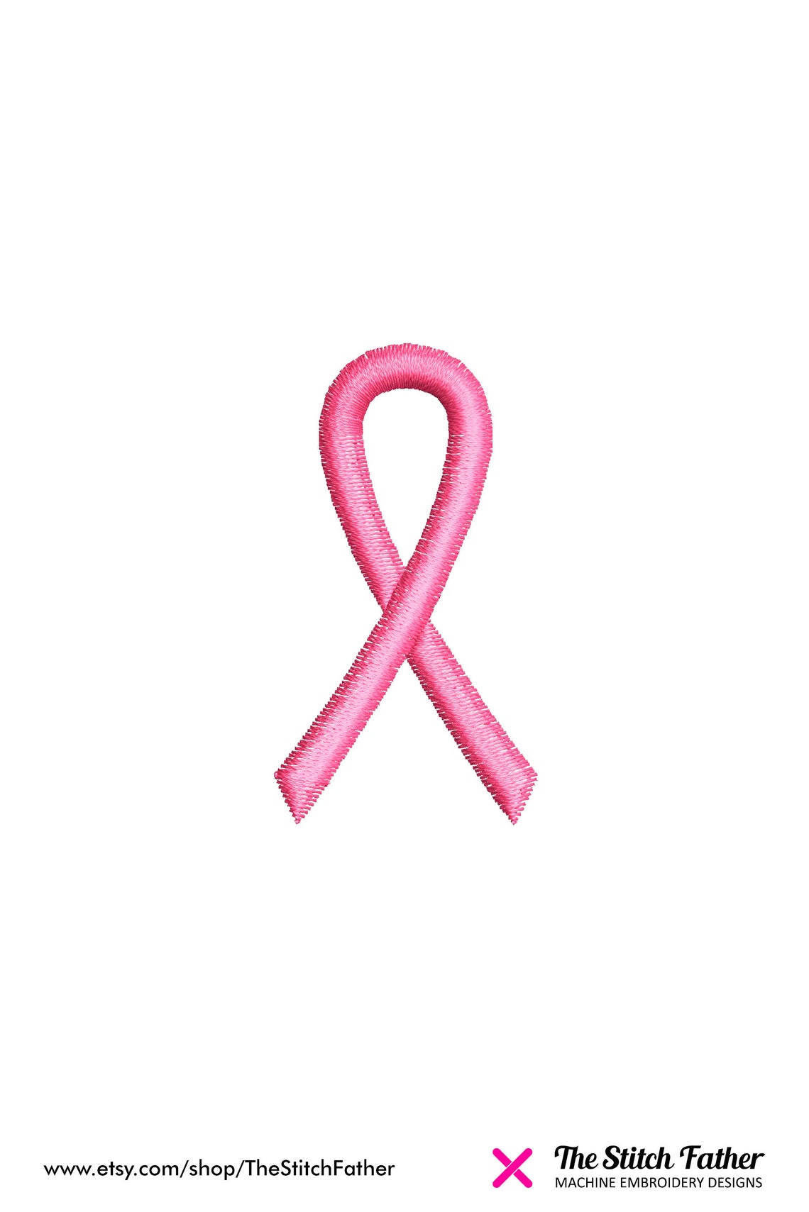 Mini Awareness Ribbon Machine Embroidery Design Awareness | Etsy