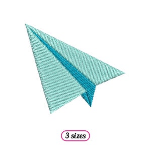 Mini Paper Plane Machine Embroidery Design – Paper Airplane Fill Stitch ...