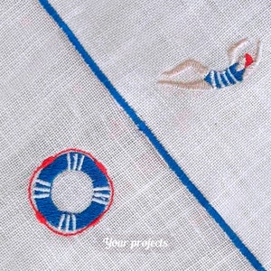 Mini Life Ring Machine Embroidery Design – Life Preserver Swimming Pool ...