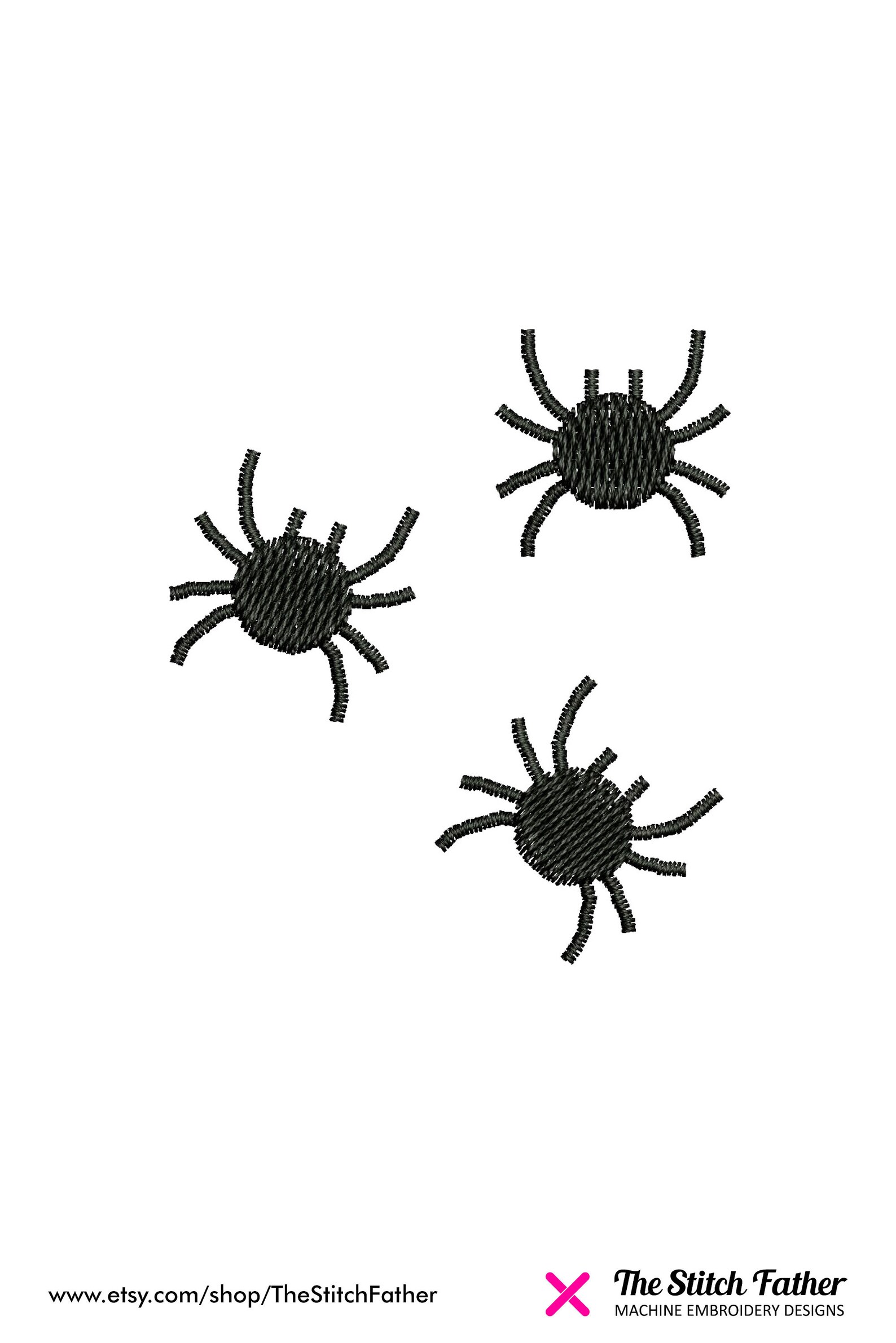 Halloween Little Spiders Machine Embroidery Design Halloween | Etsy