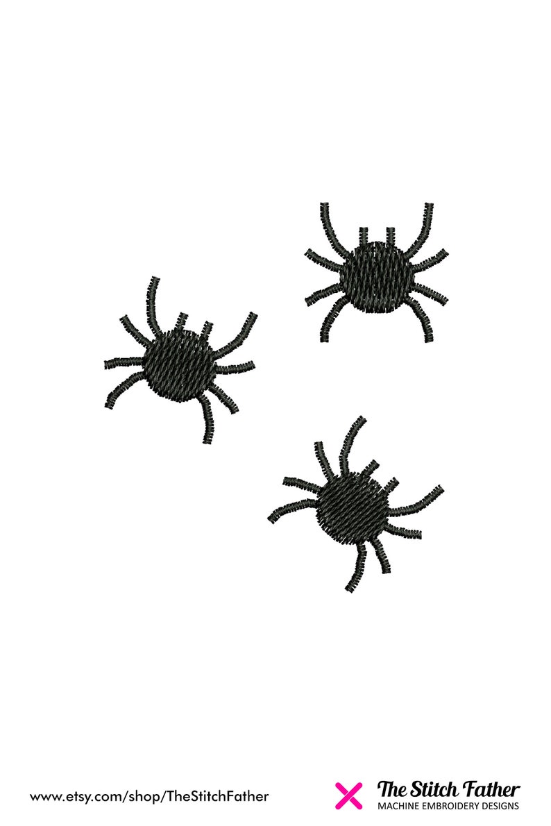 Halloween Little Spiders Machine Embroidery Design Halloween - Etsy
