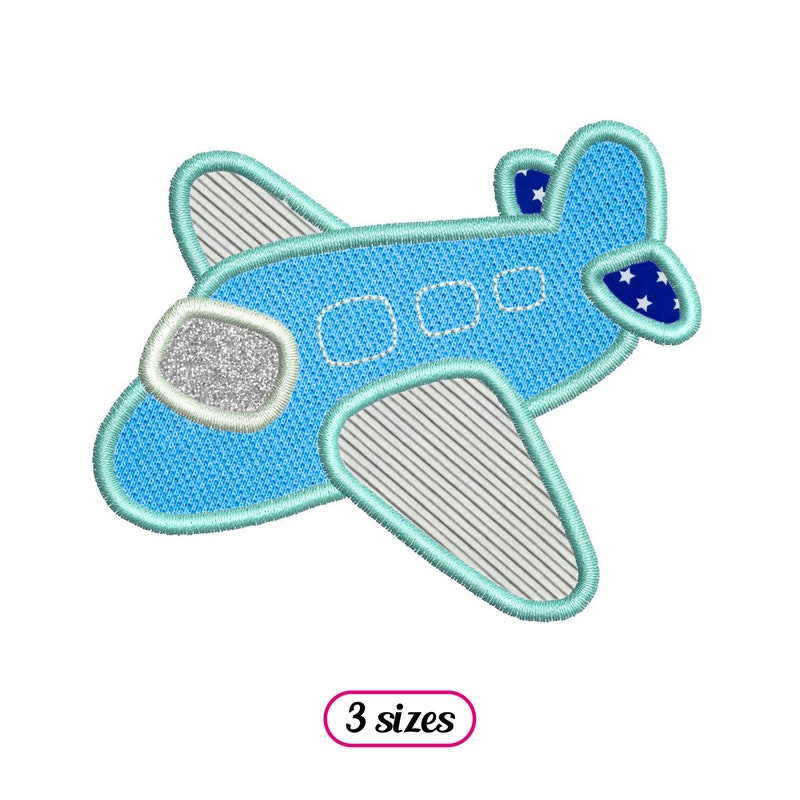 Airplane Applique - Etsy