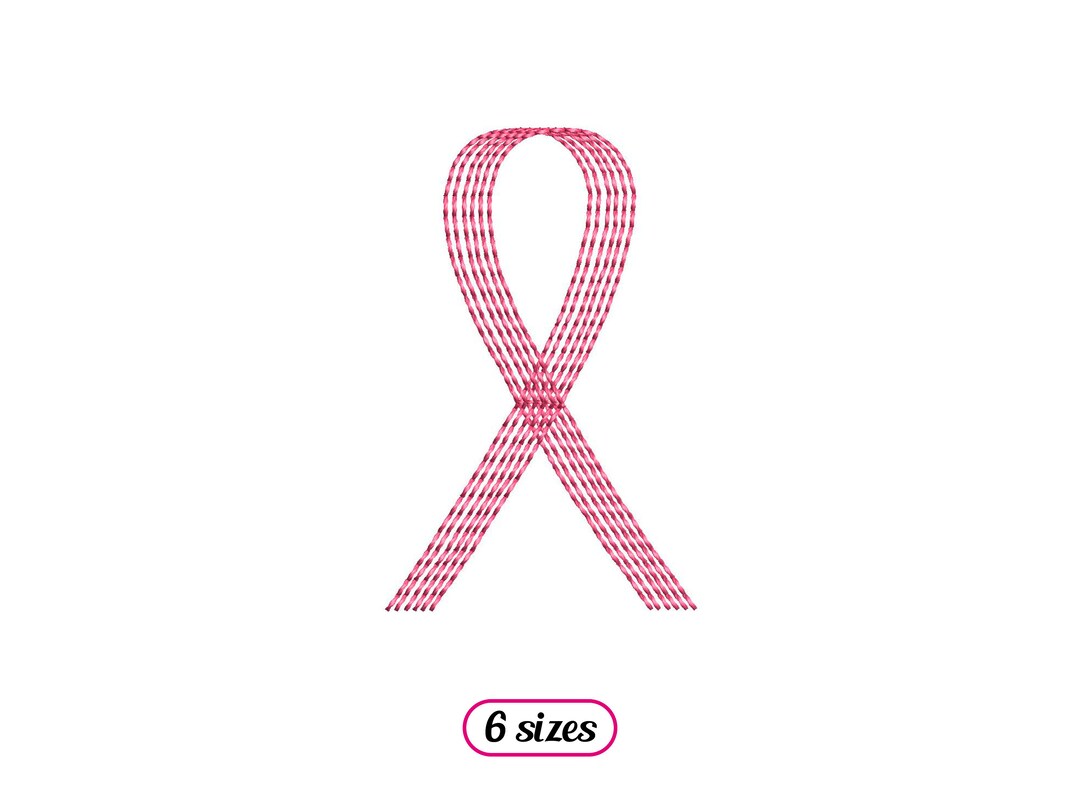 Mini Awareness Ribbon Machine Embroidery Design – Cancer Awareness ...