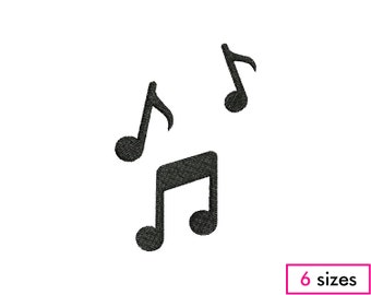 Notes Embroidery - Etsy