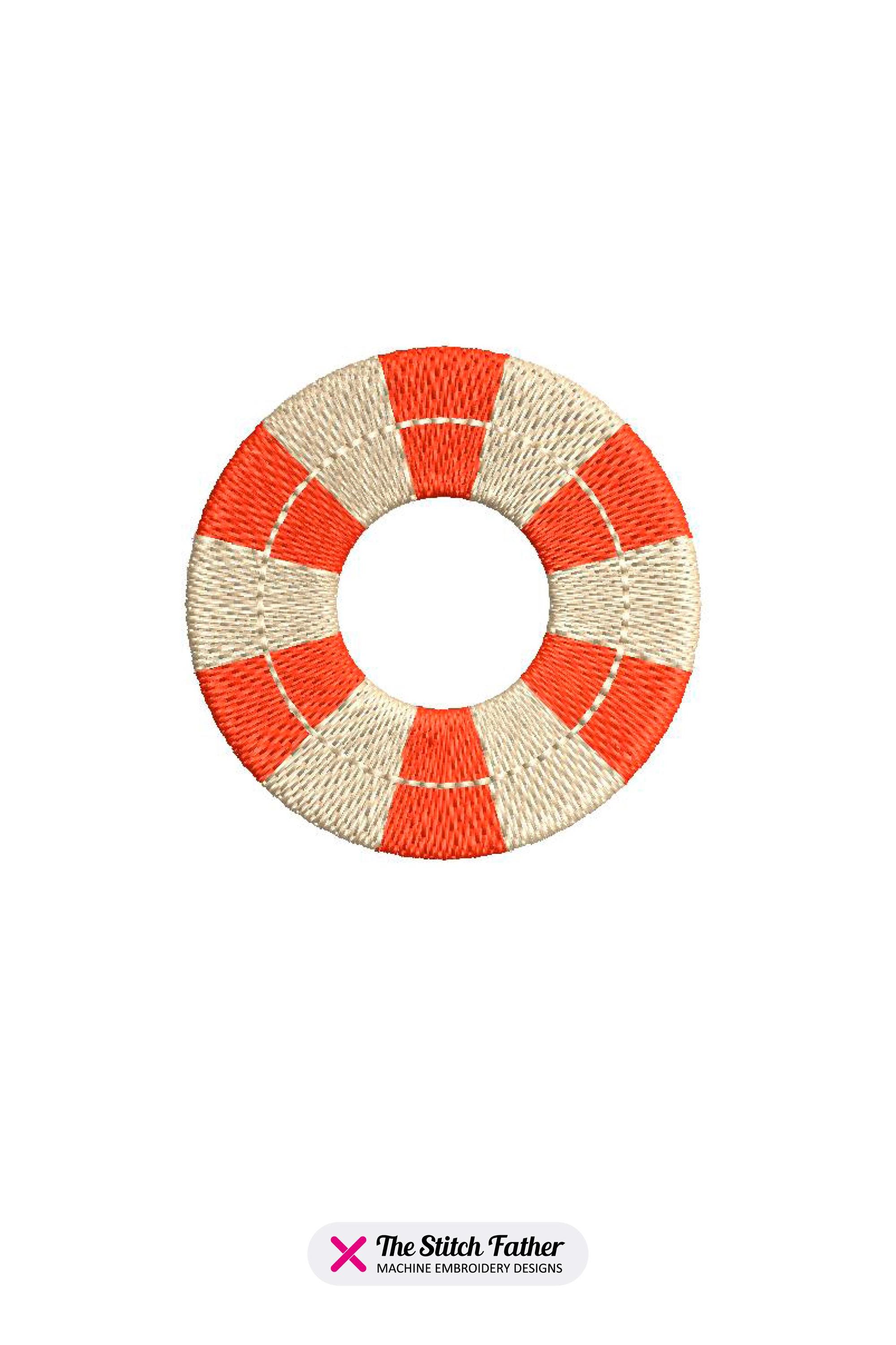 Swim Ring Machine Embroidery Design - 6 Sizes - INSTANT DOWNLOAD - Etsy