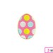 Mini Easter Egg Machine Embroidery Design Cute Painted Polka Dot Easter ...