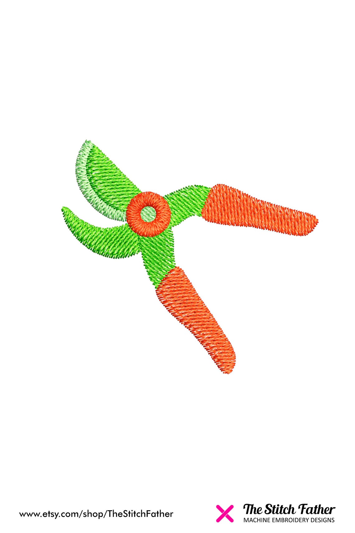 Mini Shears Machine Embroidery Design Pruning Shears Fill | Etsy