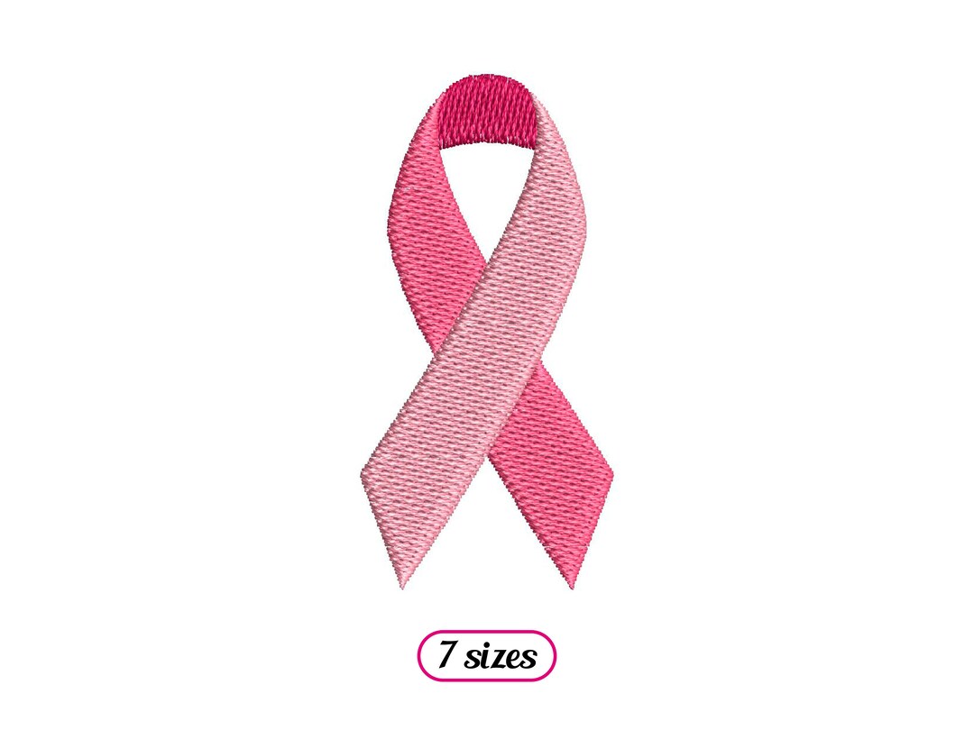 Mini Cancer Awareness Ribbon Machine Embroidery Design – Awareness ...