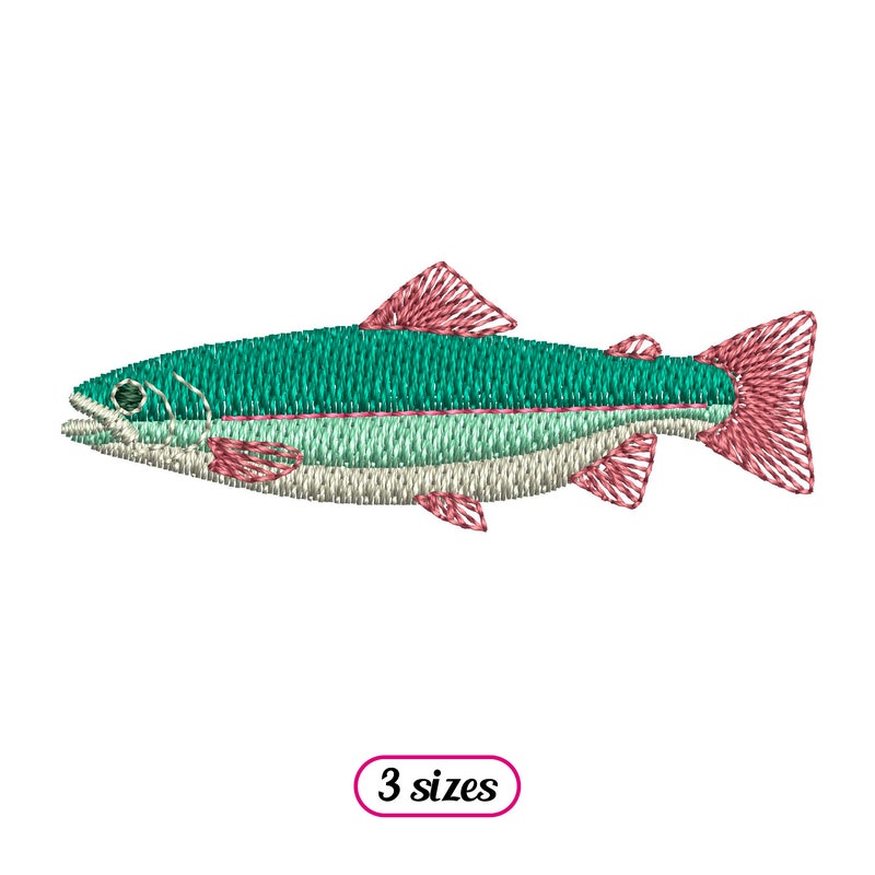Fish Embroidery - Etsy