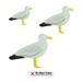 Mini Seagull Machine Embroidery Design – Tiny Seagull Fill Stitch - Sea ...