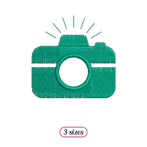 Mini Camera Machine Embroidery Design – Photo Camera Silhouette ...