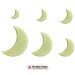 Mini Moon Machine Embroidery Design – Tiny Crescent Moon – Small Moon ...