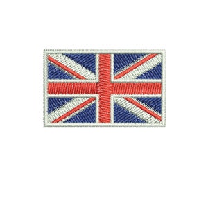 Mini UK Flag Machine Embroidery Design – United Kingdom Flag – England ...