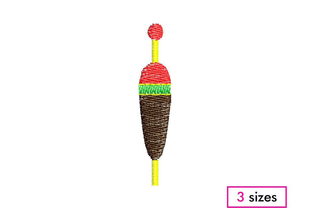 Mini Fishing Float Embroidery Design Floats Bobbers - Etsy