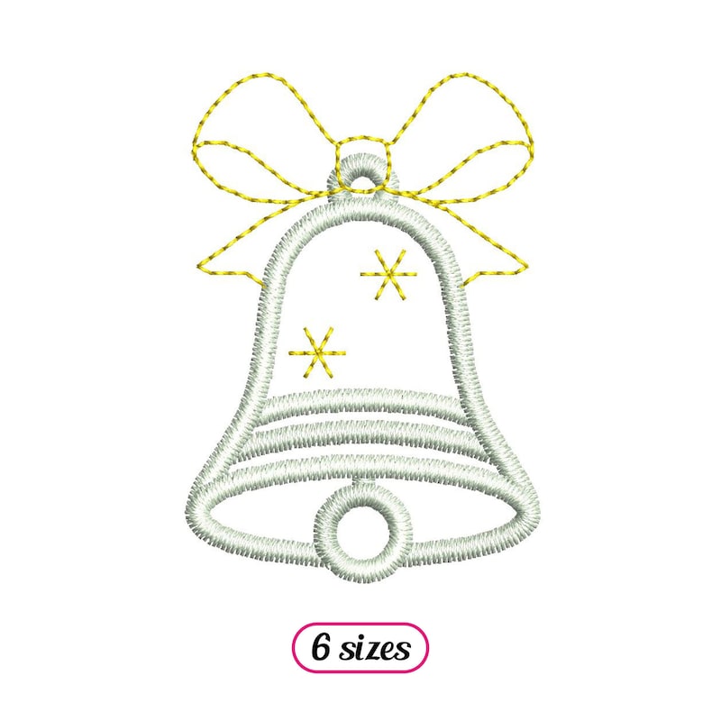 Bell Embroidery - Etsy