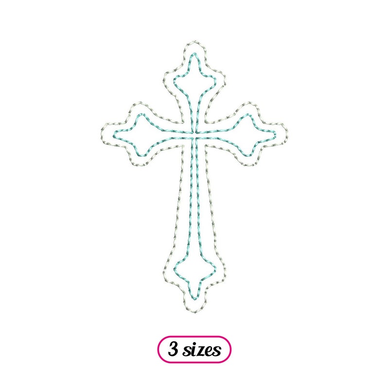 Cross Outline - Etsy