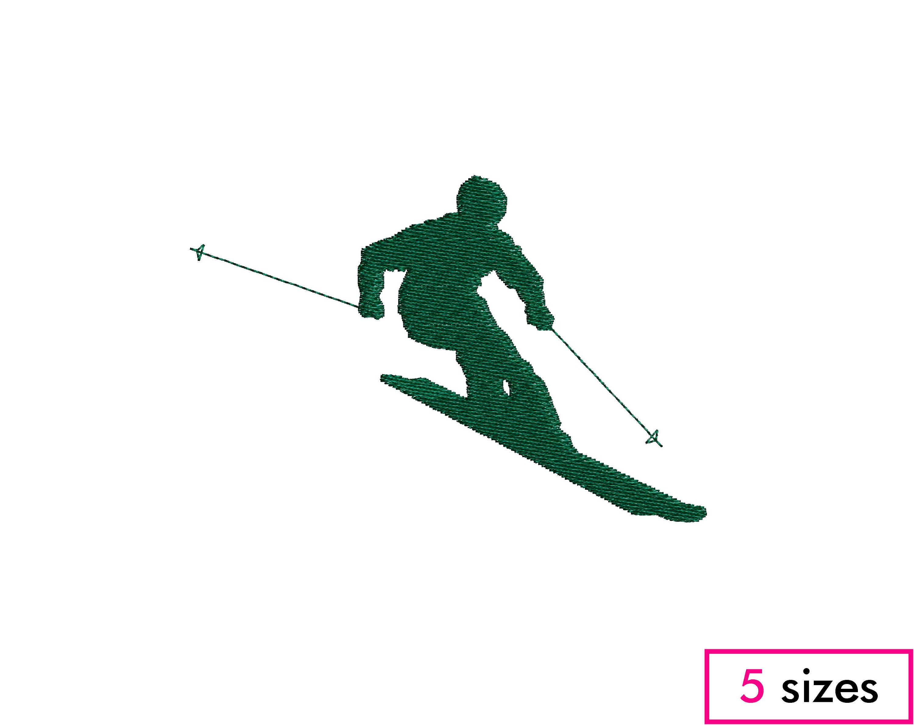 Freestyle Skier Outline