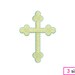 Mini Christian Cross Embroidery Design Budded Religious - Etsy