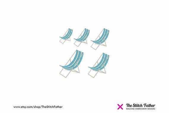 Patterns Embroidery Sewing & Fiber Beach Chair Therapy Machine ...