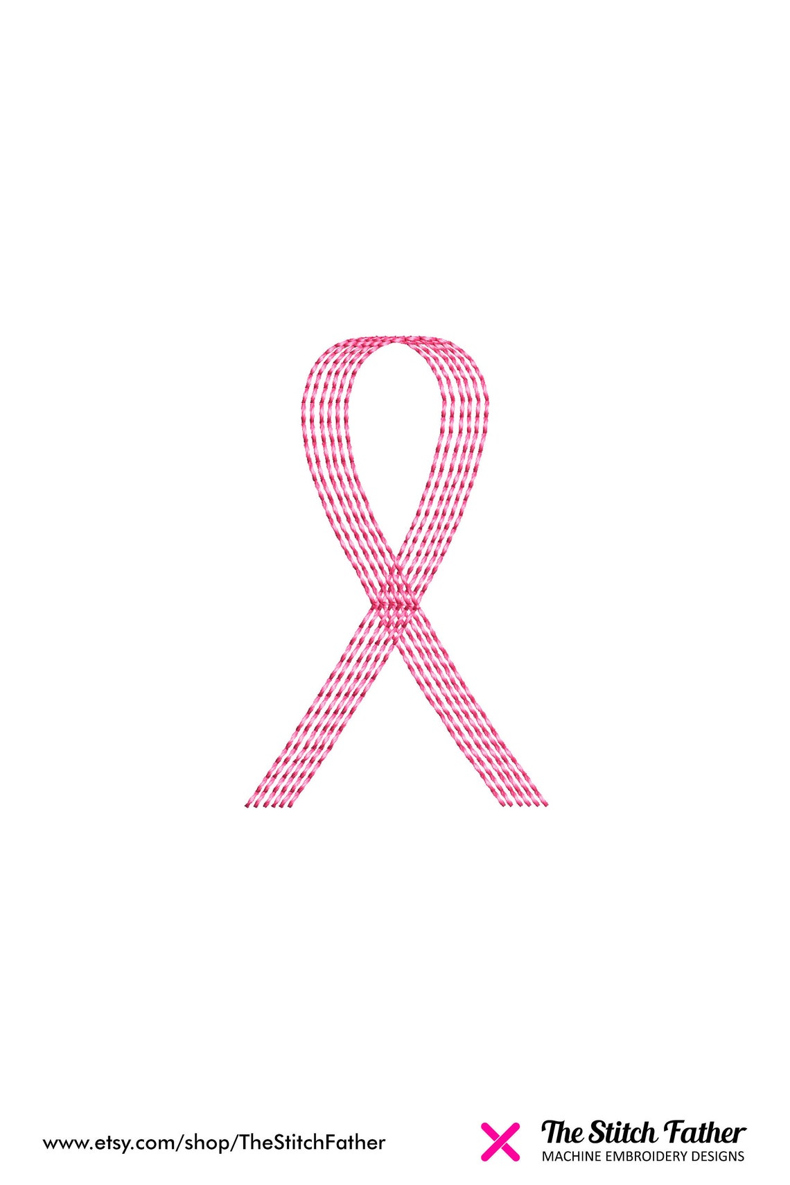 Mini Awareness Ribbon Machine Embroidery Design Cancer - Etsy