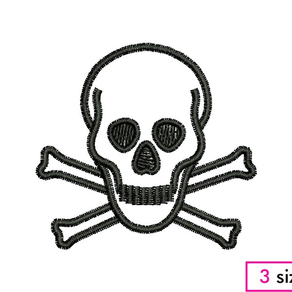 Skull Embroidery - Etsy