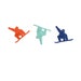 Snowboarding Horizontal Logo Machine Embroidery Design - 6 Sizes ...