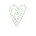 Mini Linear Heart Machine Embroidery Design – Cute Boho Heart Linear ...