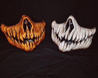 Scary Pumpkin Mask | Etsy