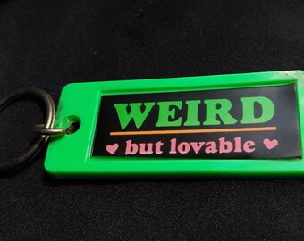 Weird Keychain - Etsy
