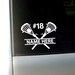 Custom Soccer Decal, Sports Window Decal, Sports Team Decal - Etsy