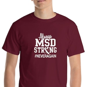 Always MSD Strong T-shirt, Marjorie Stoneman Douglas Tee - Etsy