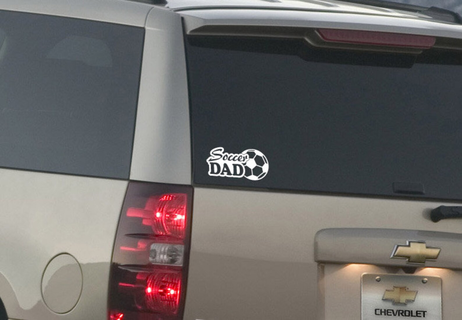 Soccer Dad Decal Sports Window Decal Sports Decal for Dad - Etsy