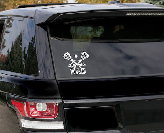 Sports Window Decal Sports Decal for LAX Lacrosse Car | Etsy